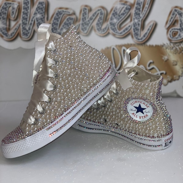 Bling Converse - Etsy