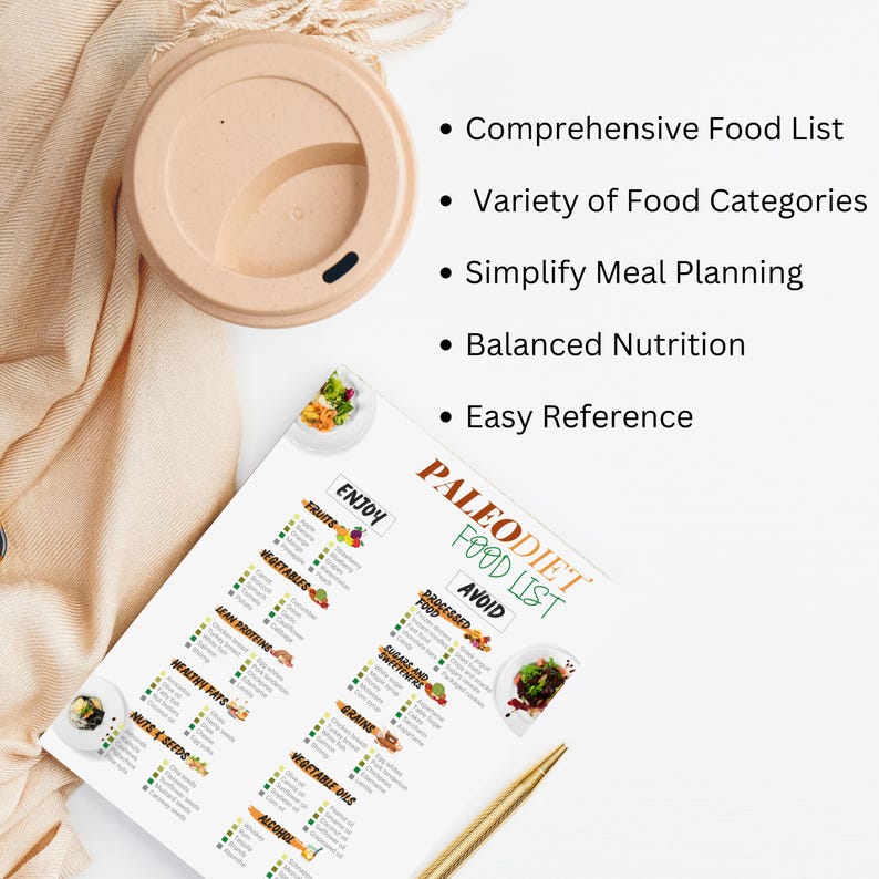 Paleo Diet Food List, Paleo Grocery List, Paleo Diet Plan, Paleo Food ...