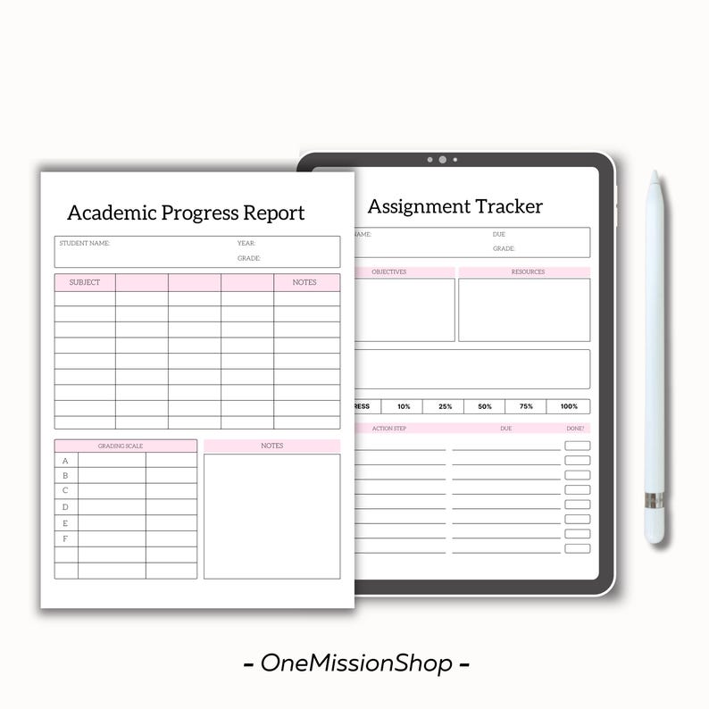 Printable Homeschool Planner, Academic Lesson Planner, Homeschool Daily ...