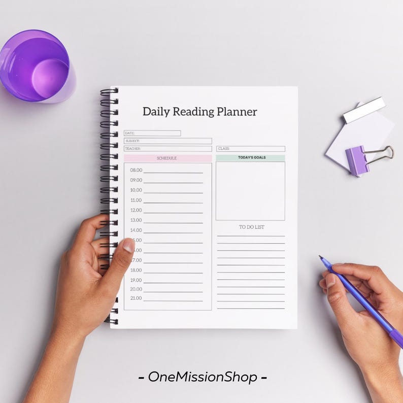 Printable Homeschool Planner, Academic Lesson Planner, Homeschool Daily ...