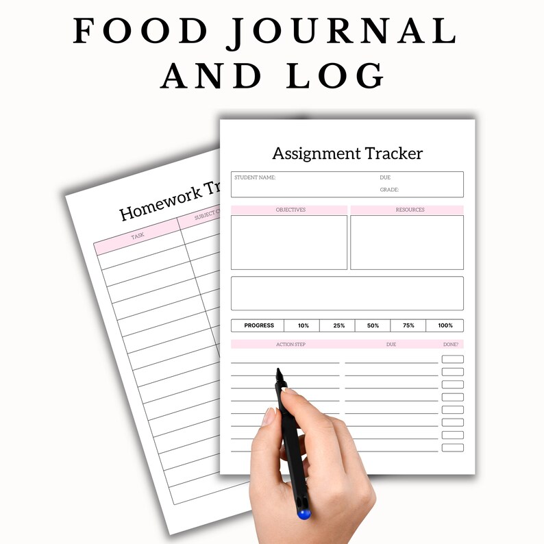 Printable Homeschool Planner, Academic Lesson Planner, Homeschool Daily ...