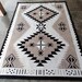 Handwoven Kilim Wool Navajo Rug Geometric Pattern Western Design Size ...