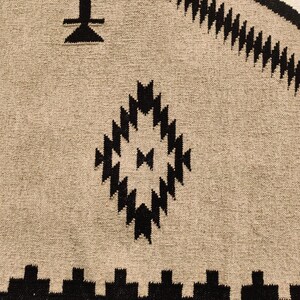 6x9 Handwoven Kilim Wool Navajo Rug Southwestern Pattern Modern Design ...