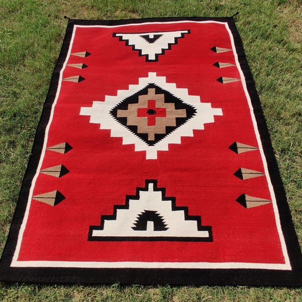 Native American Rug - Etsy