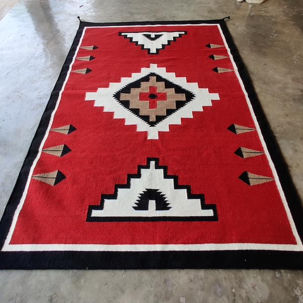 Native American Rug - Etsy