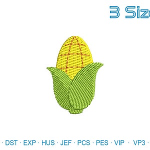 Mini Corn Embroidery Design , Farm Embroidery File, Machine Embroidery ...