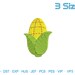 Mini Corn Embroidery Design , Farm Embroidery File, Machine Embroidery ...