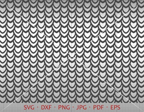 Dragon Scales SVG Vector Seamless Dragon Scales Clipart DXF | Etsy