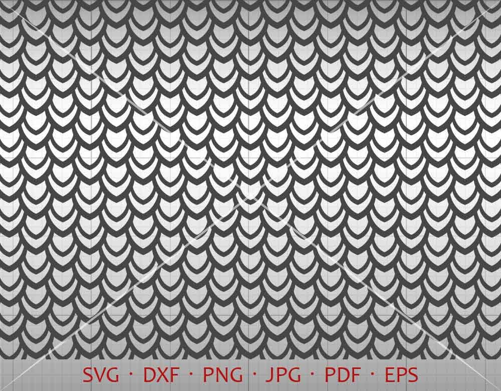 Dragon Scales SVG Vector Seamless Dragon Scales Clipart DXF - Etsy ...
