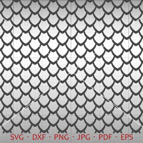 Dragon Scales Svg Seamless Dragon Scales Cut File Dragon - Etsy