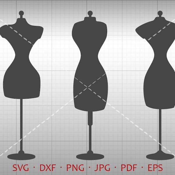 Dress Form Clipart - Etsy