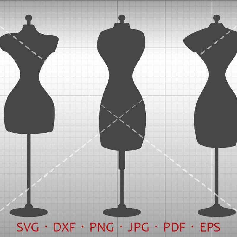 Dress Form Clipart - Etsy