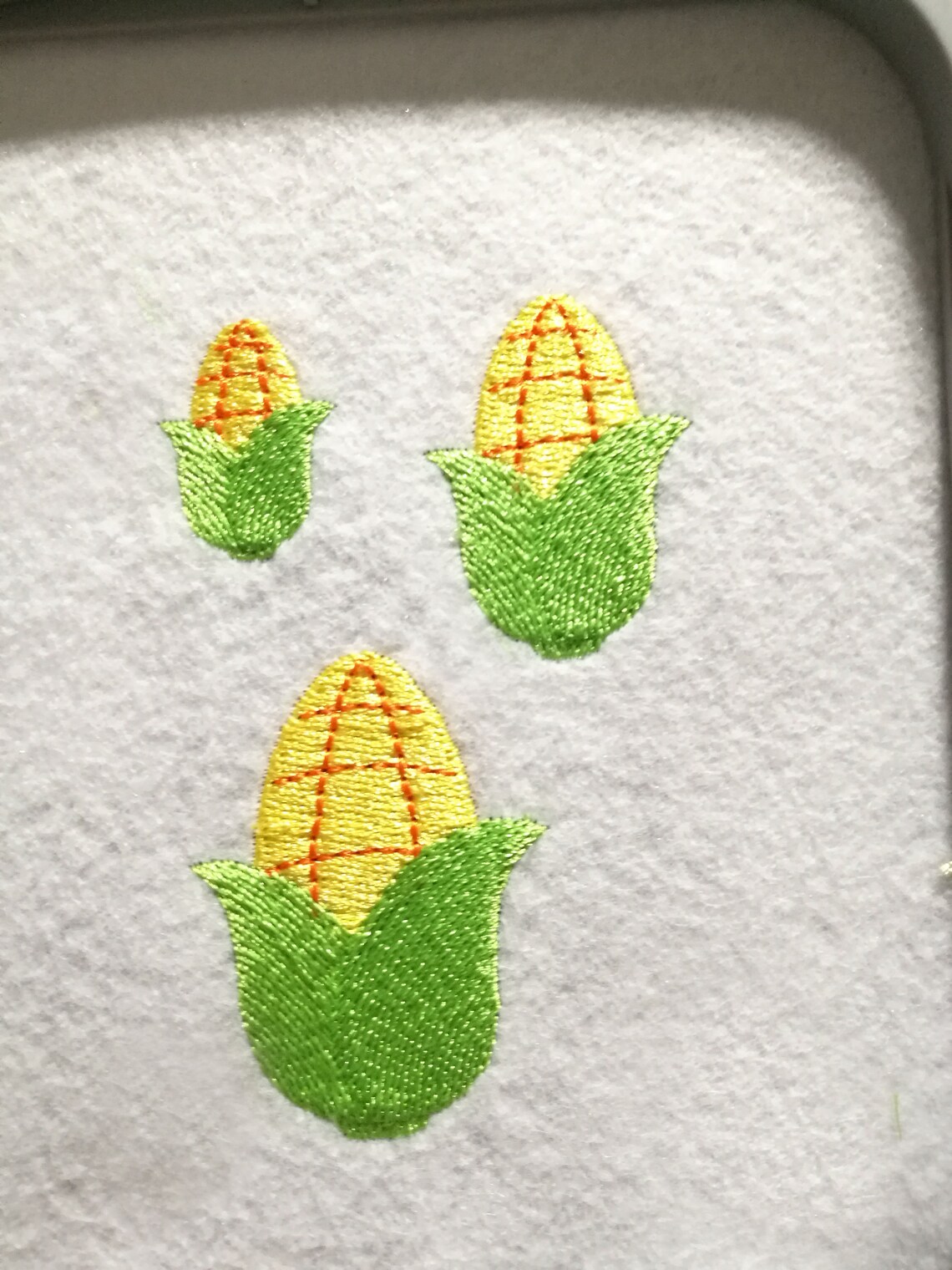 Mini Corn Embroidery Design Farm Embroidery File Machine - Etsy