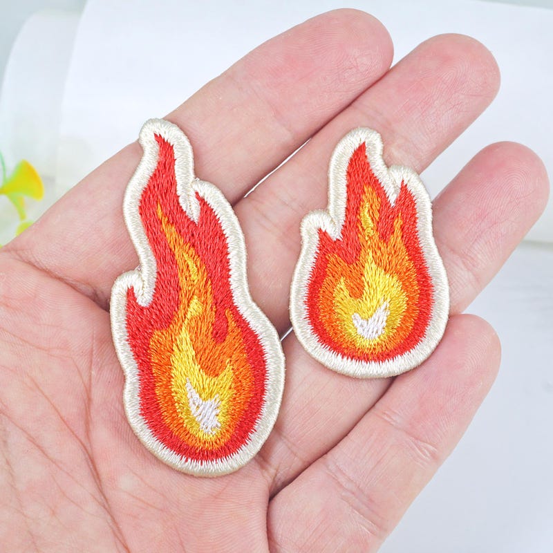 Iron Flame Patches - Etsy