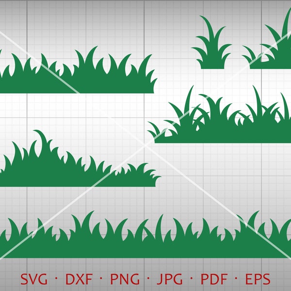 Grass Svg - Etsy