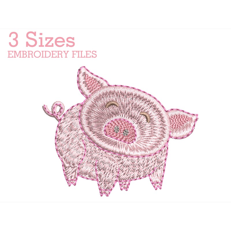 Piglet Embroidery - Etsy