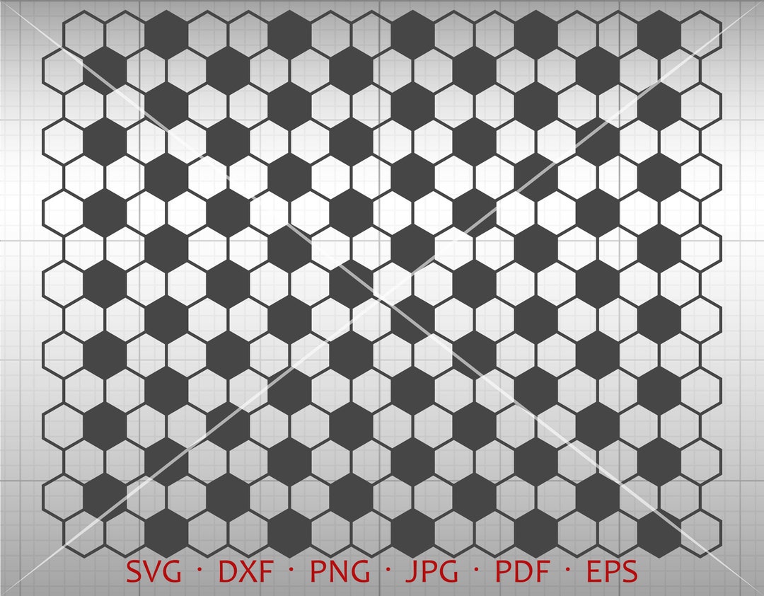 Soccer Pattern SVG Clipart DXF Silhouette Cricut Cut File Vector ...