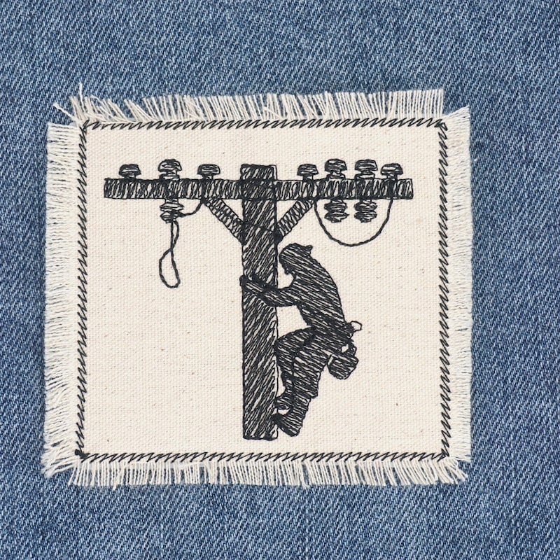 Lineman Fabric - Etsy