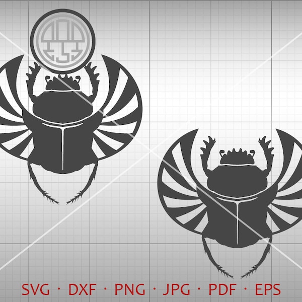 Scarab Svg - Etsy