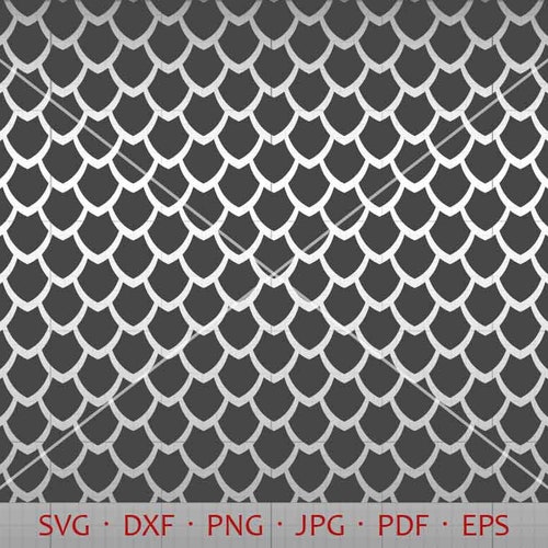 Dragon Scales SVG Seamless Dragon Scales Clipart Vector DXF - Etsy