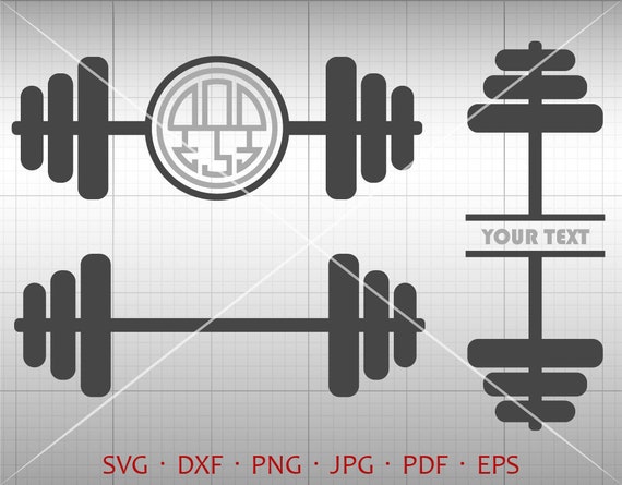 Home Improvement Home & Hobby Dumbbell Weight lifting SVG Clipart ...