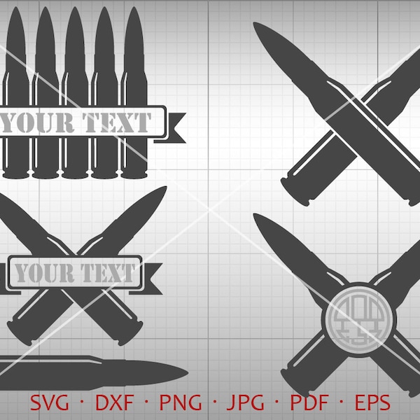 Bullet Svg - Etsy