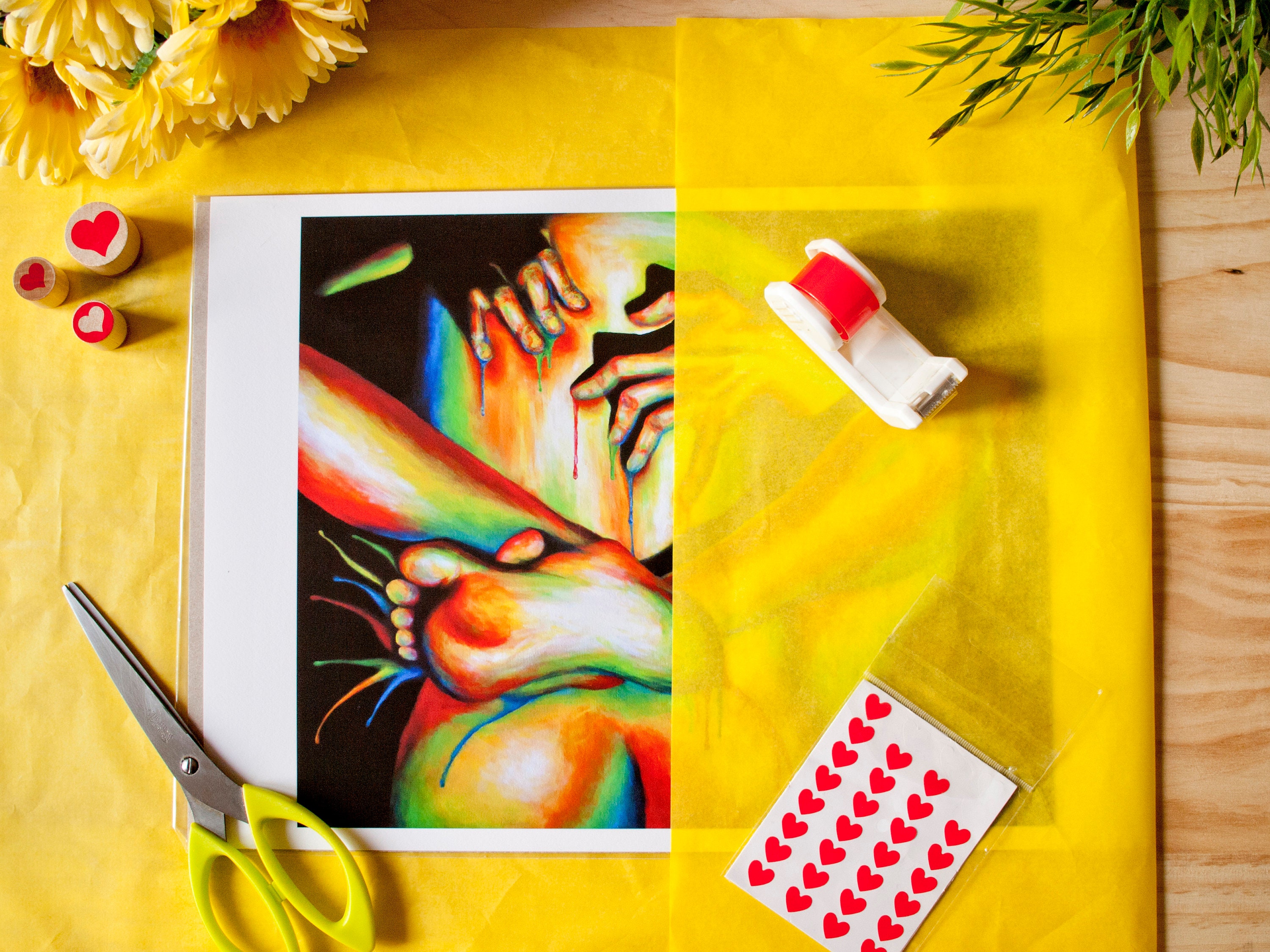 69 Sixty Nine Erotic Art GiclÉe Print Illustration Wall Art Etsy