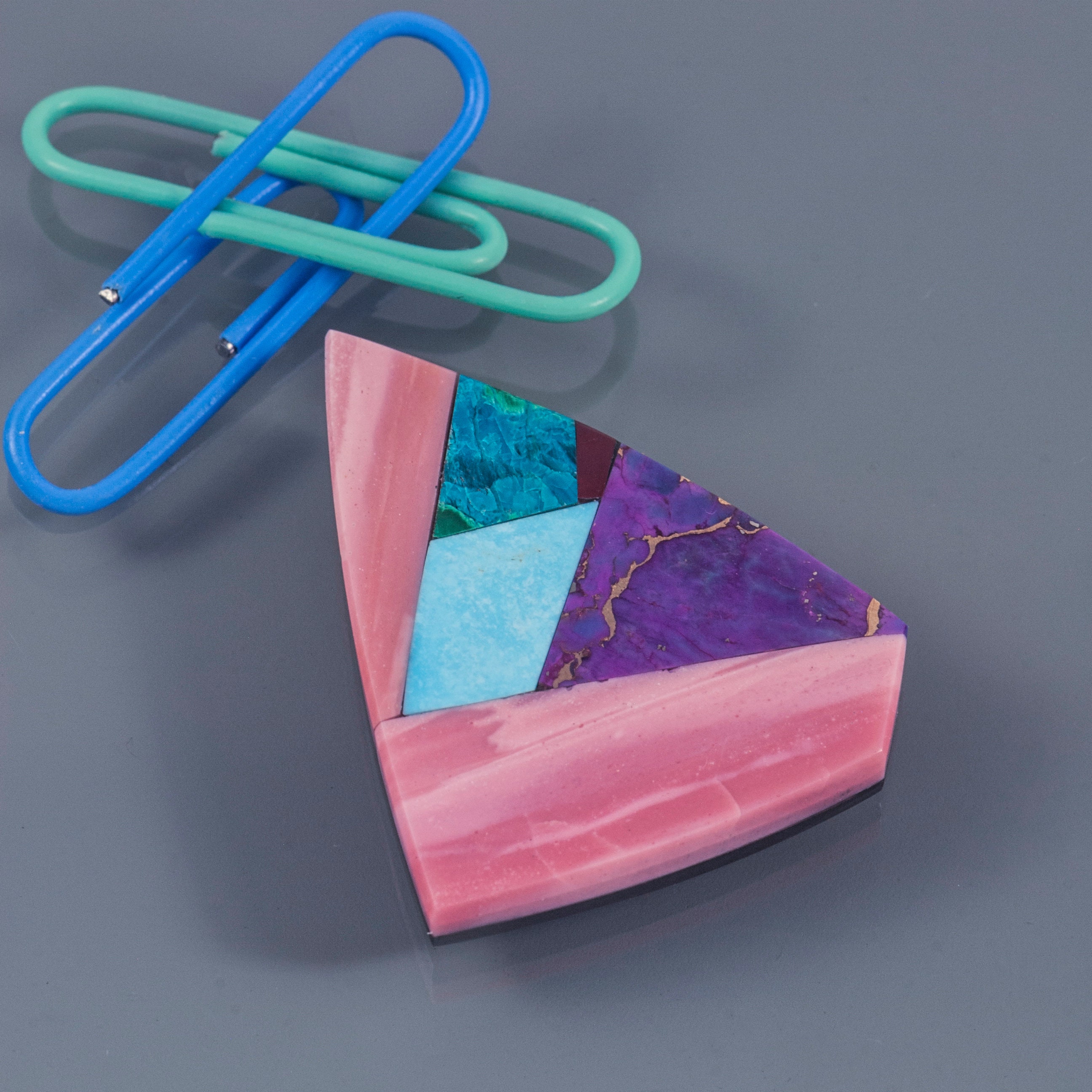 Intarsia / Pink Opal / Mojave Turquoise / Gem Silica / Jasper / Black ...