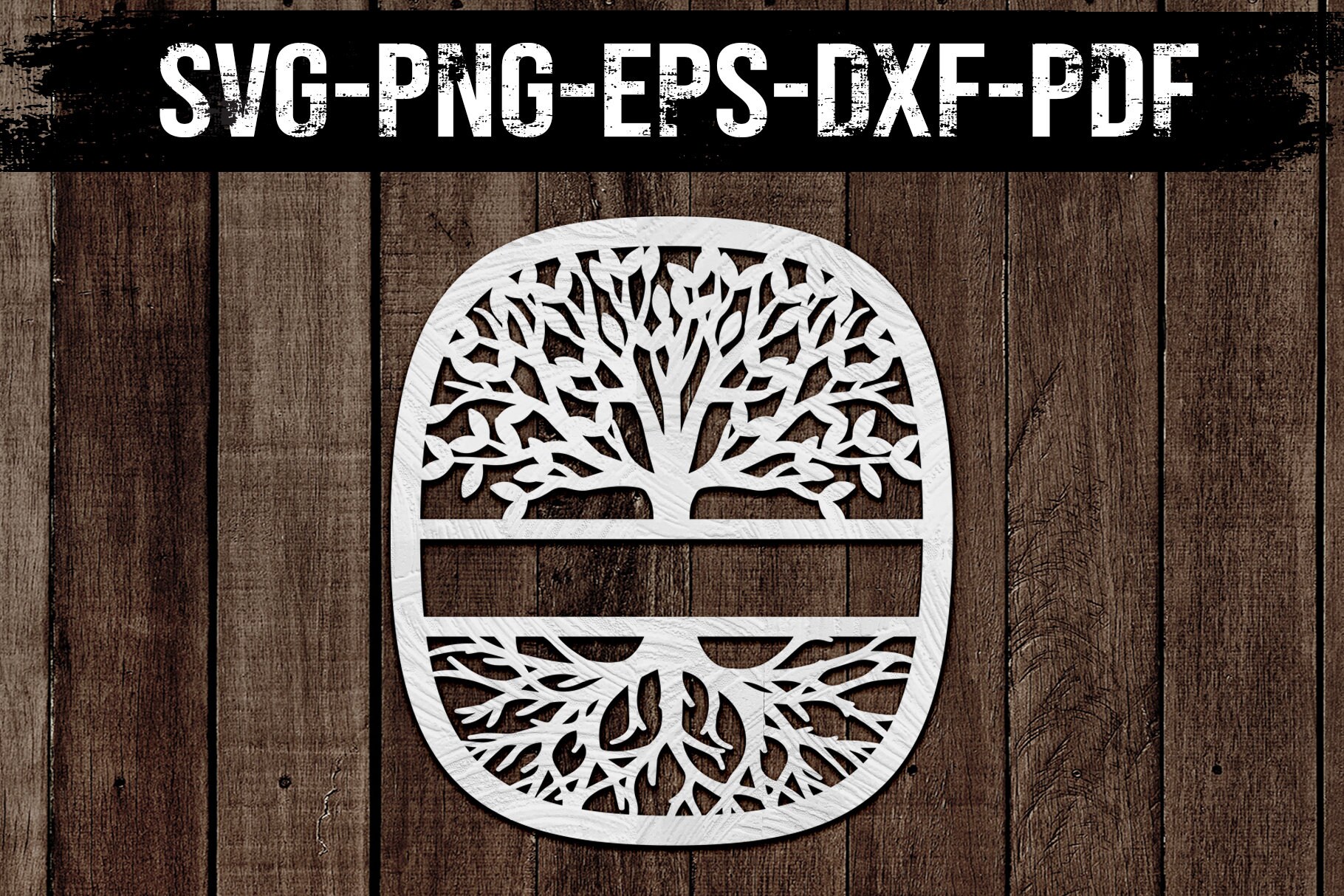 Customizable Family Tree 3 Papercut Template Tree With Roots - Etsy