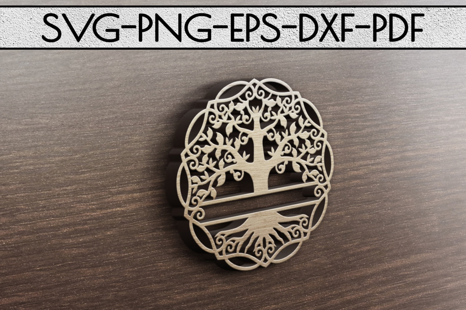 Customizable Family Tree Papercut Template Tree With Roots - Etsy