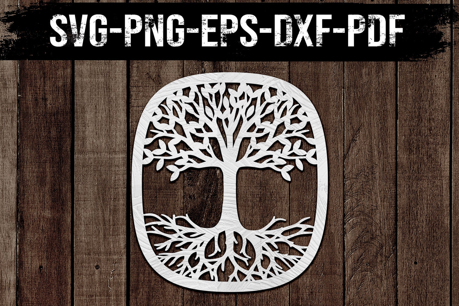 9 Tree of Life Papercut Templates, Laser Cut Files (SVG, DXF, PDF) - Etsy