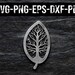 Leaf Tree 1 Papercut Template, Fall Svg, Laser Cut File, Wood Sign Art ...