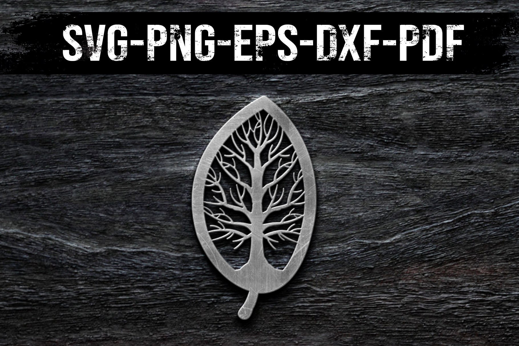 Leaf Tree 1 Papercut Template Fall Svg Laser Cut File Wood - Etsy