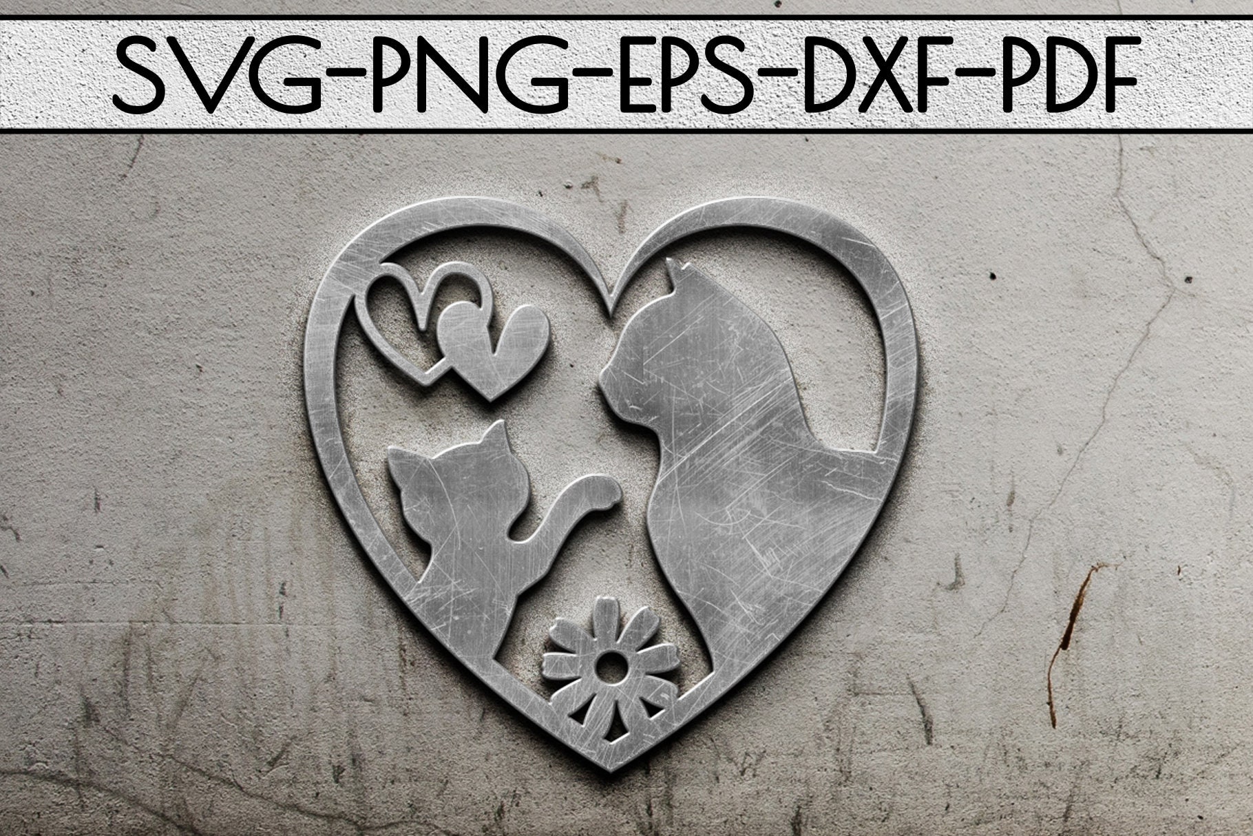 Cat Lover Sign Papercut Cutting Template Cat Svg Animal Pet | Etsy