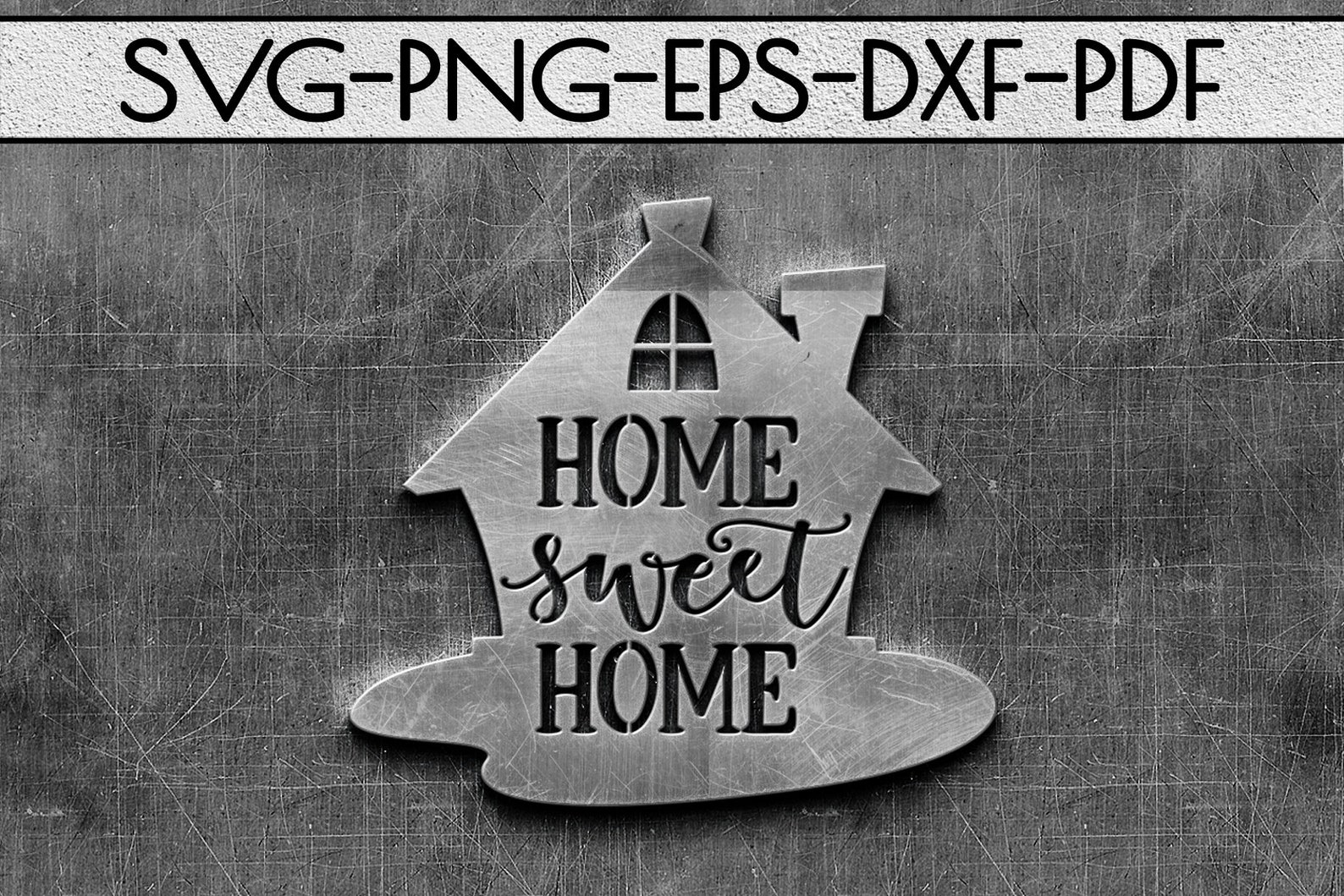 Home Sweet Home Svg Cutting File Farmhouse Svg Home Paper - Etsy