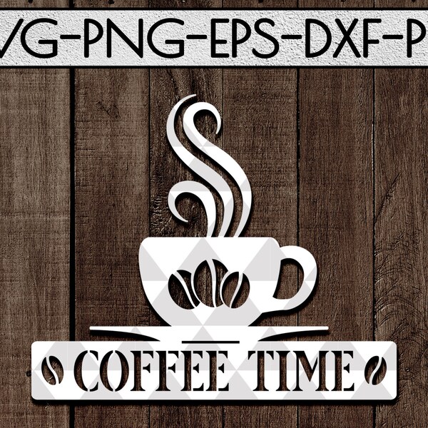 Coffee Sign Svg - Etsy