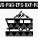 Customizable Caravan Camper Papercut Template Svg File, Vinyl Cut ...