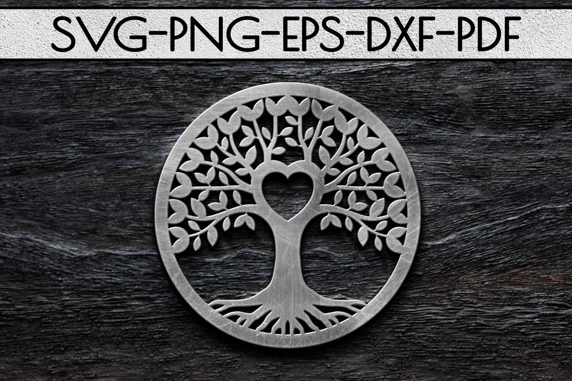 9 Tree Of Life Papercut Bundle Templates Cutting File Vinyl | Etsy