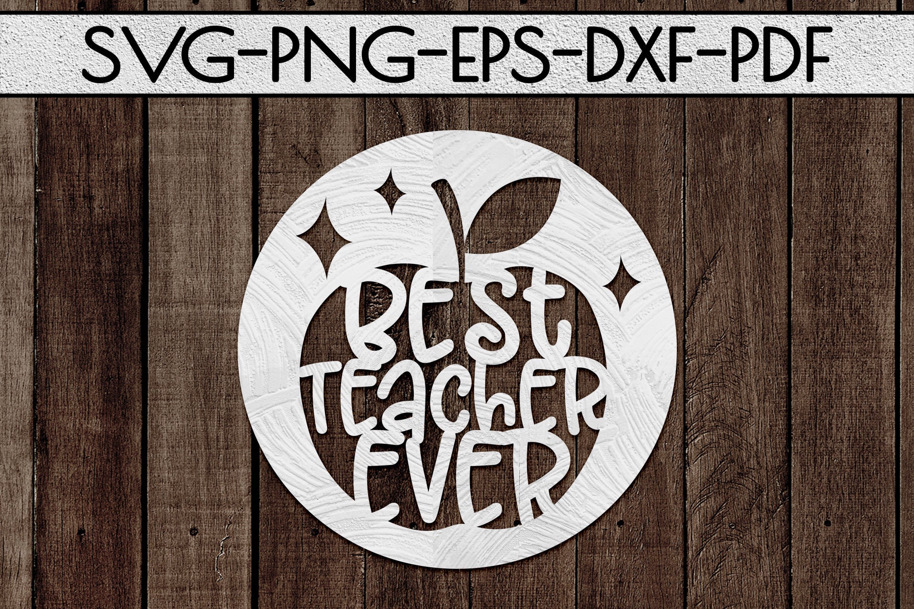 Back to School Paper Cut Templates, Cutting File, Teacher Life Gift ...