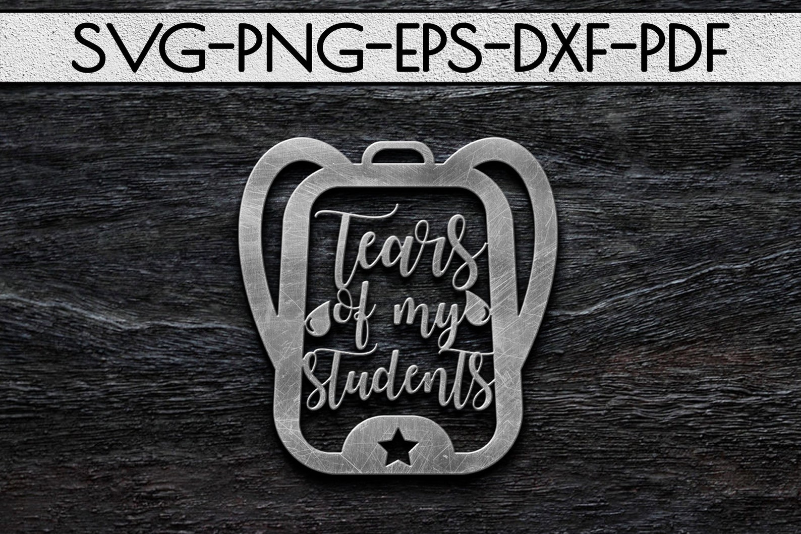 Back to School Paper Cut Templates, Cutting File, Teacher Life Gift ...