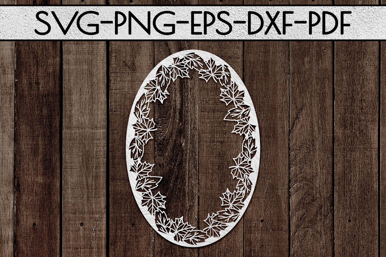 Autumn Frame Papercut Template Svg File Fall Decor Clipart - Etsy