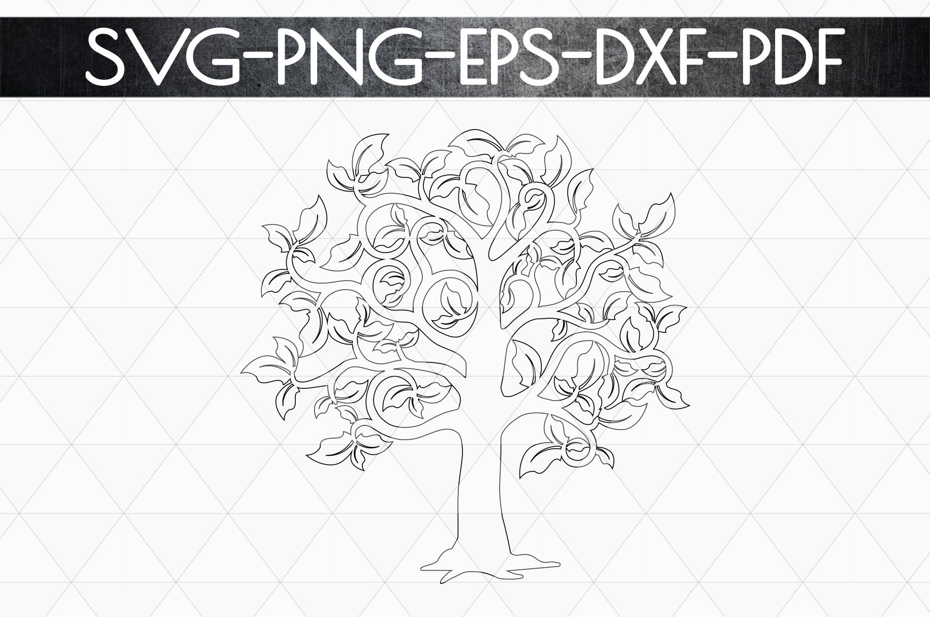 Family Tree Papercut Template Family Tree Laser Cut Family - Etsy