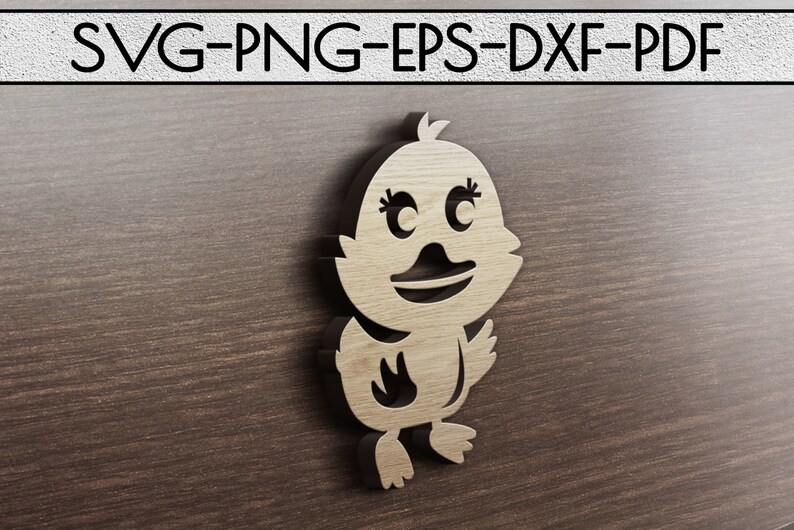 Funny Duck Papercut Cutting Template Duck Vector Svg File | Etsy