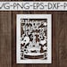 Happy Birthday Papercut Templates Cutting File, Gift Ideas, Vinyl Wall ...