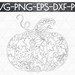 Pumpkin Svg Cutting File Happy Fall Svg Fall Cut Files - Etsy