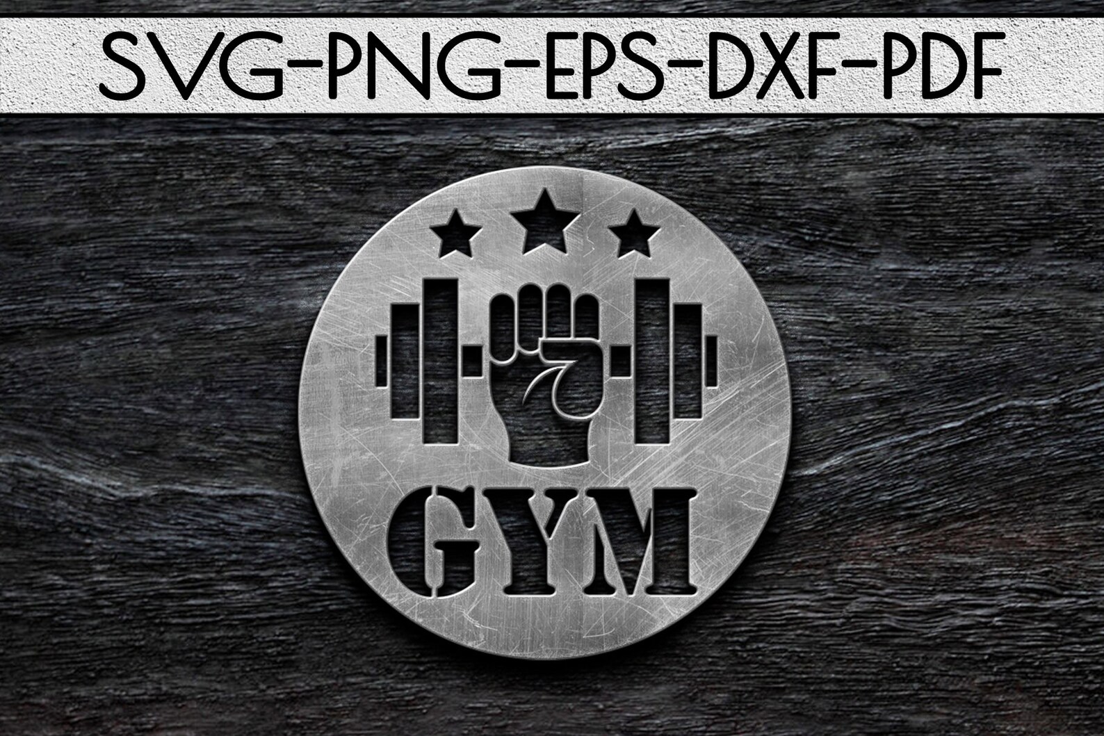 Gym Sign Paper Cut Cutting File Workout Svg Fitness Clipart - Etsy