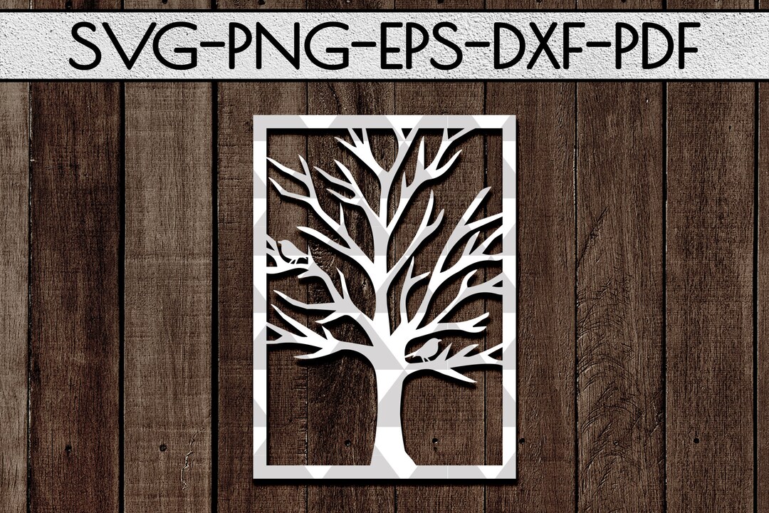 Tree Branch Papercut Template, Family Tree Laser Cut, Family Gift, Gift ...