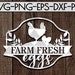 Farm Decor Sign Papercut Cutting File, Laser Cut, Farming Svg, Rustic ...