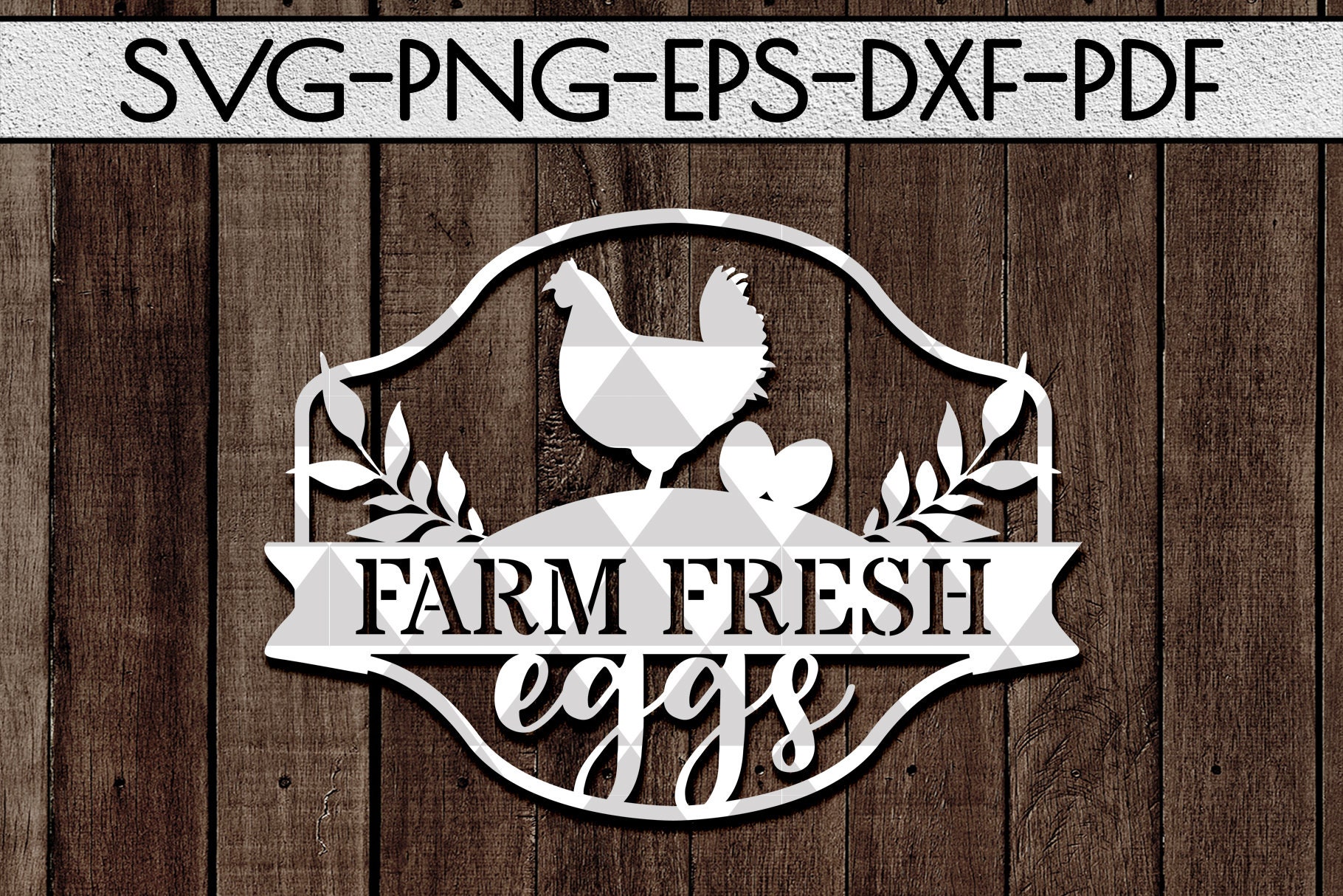 Farm Decor SVG, Rustic Papercut Sign, Laser Cut Files (digital Download ...