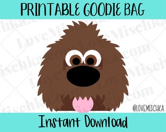 Pets 2 Party Favor Gift Bags / Goodie Bags for Kids / Birthday ...